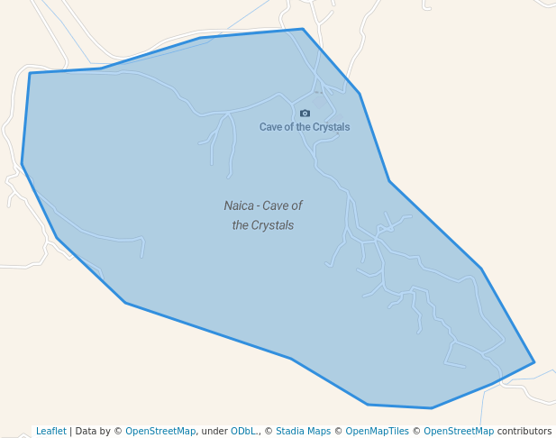 Naica - Cave of the Crystals in Naica | Map and Routes