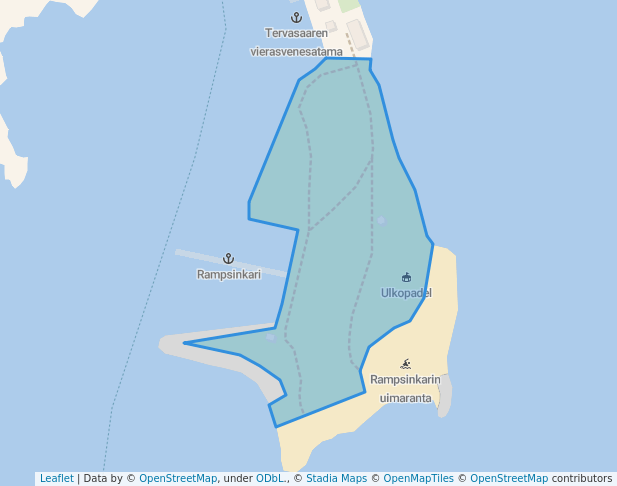 Rampsinkarin puisto in Hamina | Map and Routes