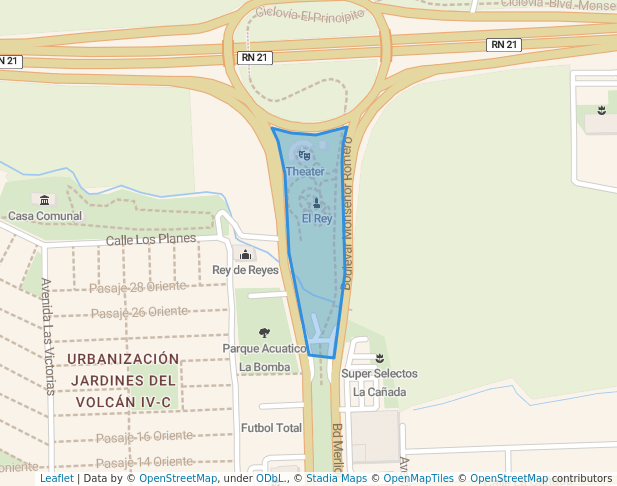 Plaza La Transparecia (Plaza El Principito) in Santa Tecla | Map and Routes