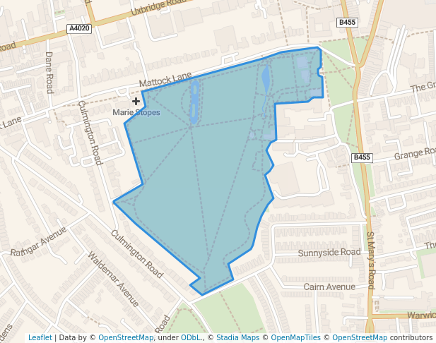 Walpole Park in London | Map and Routes