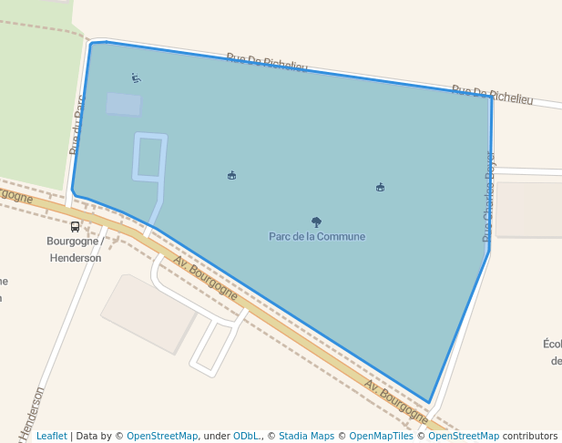 Parc de la Commune in Chambly | Map and Routes