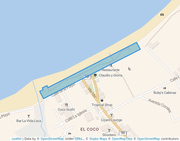 Parque Amor de Temporada in Coco | Map and Routes