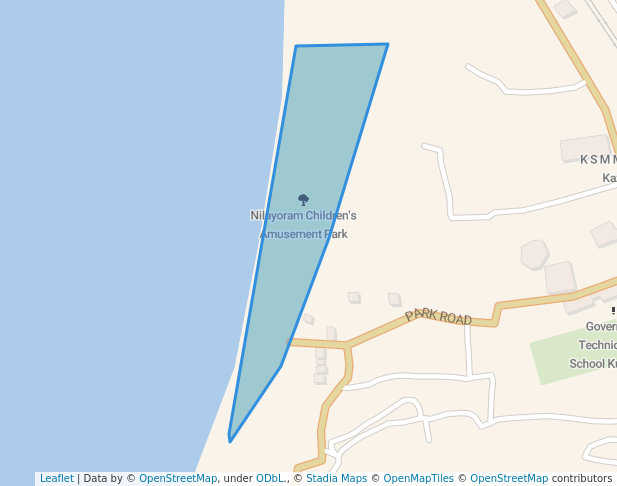 Nilayoram Children's Amusement Park in Kuttippuram | Map and Routes