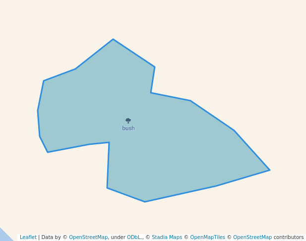 bush in Joel | Map and Routes