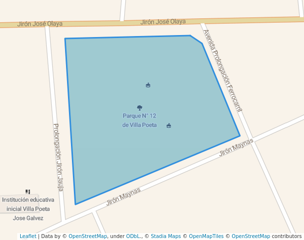 Parque N° 12 de Villa Poeta in Lima | Map and Routes