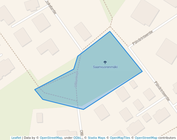 Saarivuorenmäki in Kerava | Map and Routes