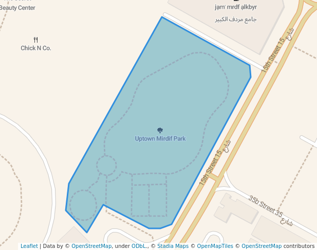 Uptown Mirdif Park in Dubai | Map and Routes