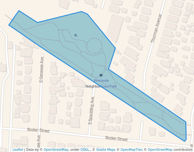 Westside Neighborhood Park in Los Angeles | Map and Routes