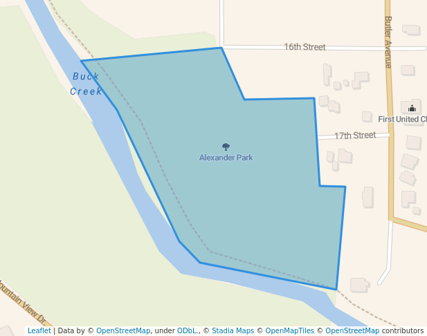 Alexander Park in Houston | Map and Routes