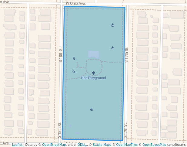 Holt Playground in Milwaukee | Map and Routes