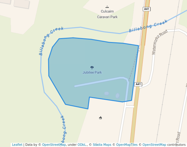 Jubilee Park in Culcairn | Map and Routes