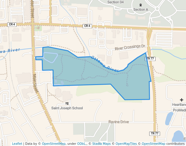 Harroun Community Park in Sylvania | Map and Routes