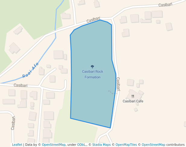 Casibari Rock Formation in Oranjestad | Map and Routes