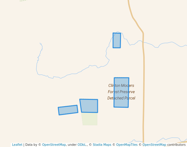 Clinton Mooers Forest Preserve Detached Parcel in Mooers Forks | Map ...