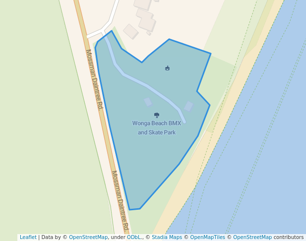 Wonga Beach BMX and Skate Park in Wonga | Map and Routes