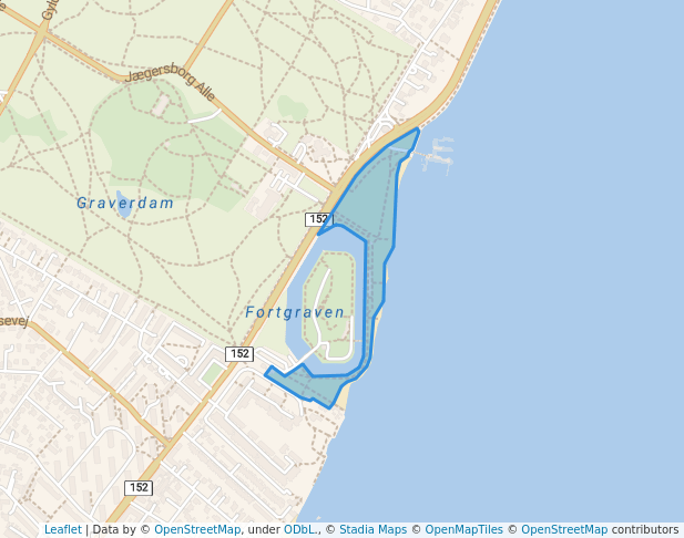 Charlottenlund Strandpark in Charlottenlund | Map and Routes
