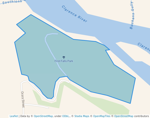 First Falls Park in Eatonsville | Map and Routes