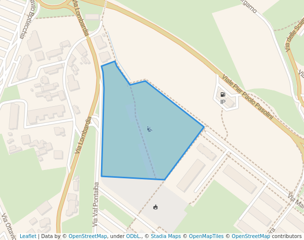 Parco urbano "Ardito Desio" in Udine | Map and Routes