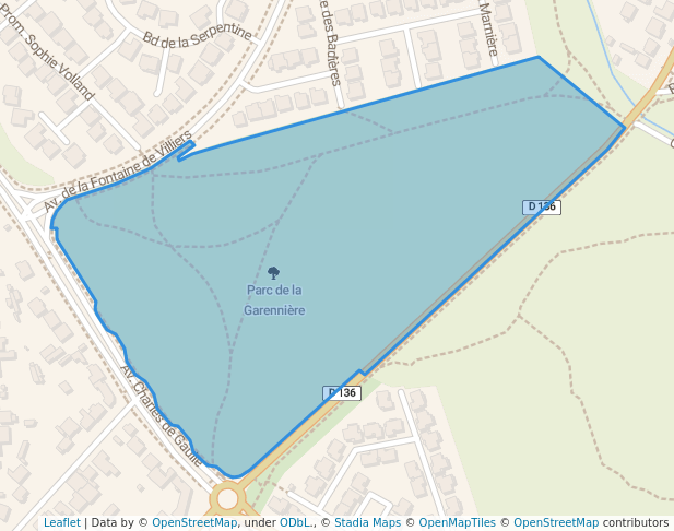 Parc de la Garennière in Sucy-en-Brie | Map and Routes