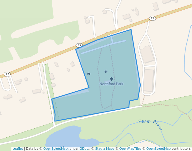 Northford Park in Northford | Map and Routes
