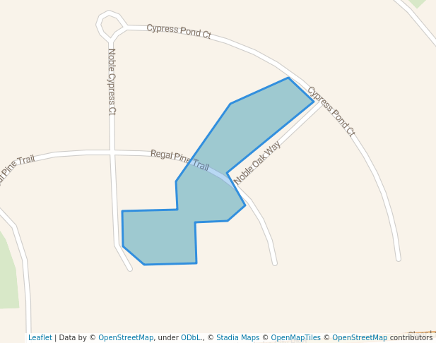 Pine Brook Pocket Park in Houston | Map and Routes