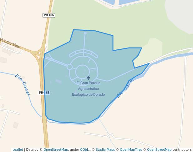 El Gran Parque Agroturístico Ecológico de Dorado in Dorado | Map and Routes