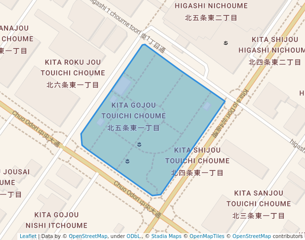 小公園 in Kitami | Map and Routes