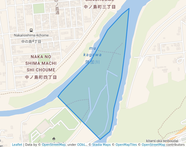 中ノ島公園 in Kitami | Map and Routes