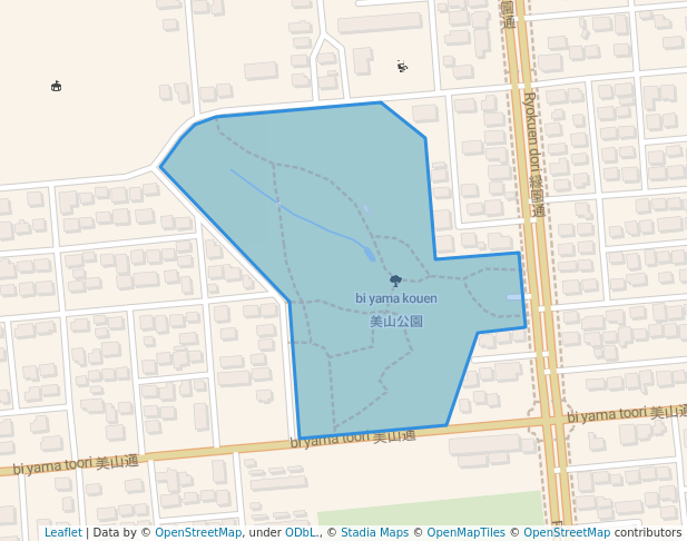 美山公園 in Kitami | Map and Routes