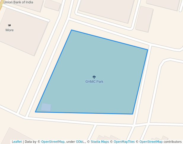 GHMC Park in Serilingampalle (M) | Map and Routes