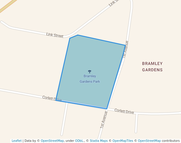 Bramley Gardens Park in Johannesburg | Map and Routes