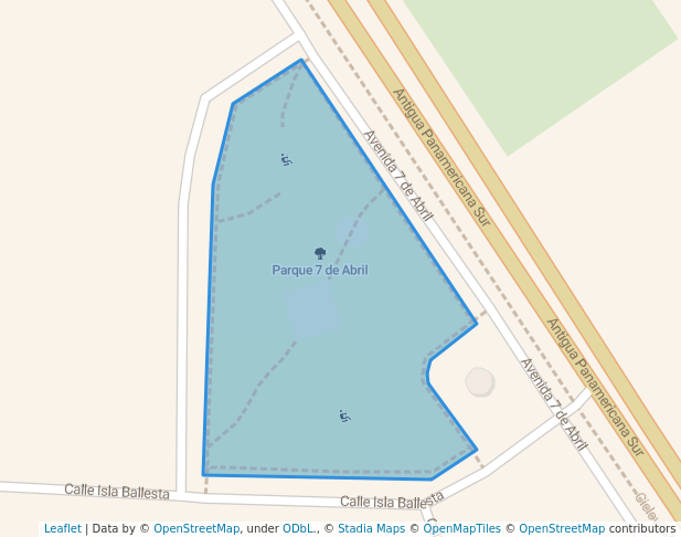 Parque 7 de Abril in Punta Hermosa | Map and Routes