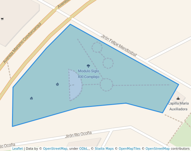 Modulo Siglo XXI Complejo in Comas | Map and Routes