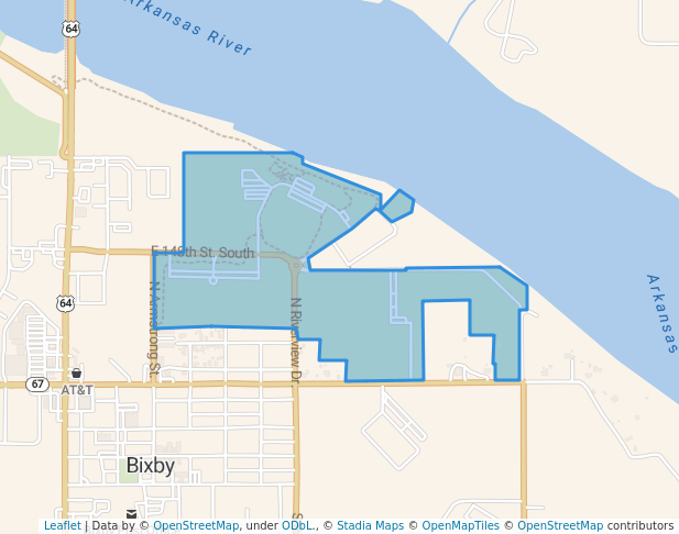 Bently Park Sports Complex in Bixby | Map and Routes