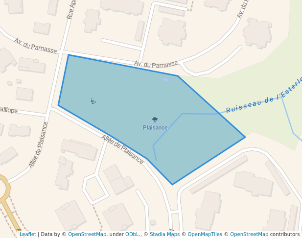 Plaisance in Anglet | Map and Routes