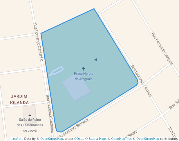 Praça Heróis do Araguaia in Botucatu | Map and Routes