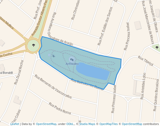 Parque Ecológico Municipal - Anthero dos Santos in Guaratinguetá | Map ...