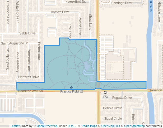 Edison Community Park in Huntington Beach | Map and Routes