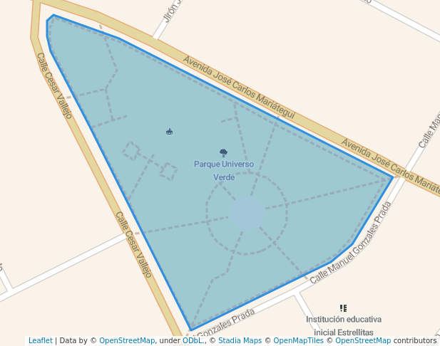 Parque Universo Verde in Santa Anita | Map and Routes