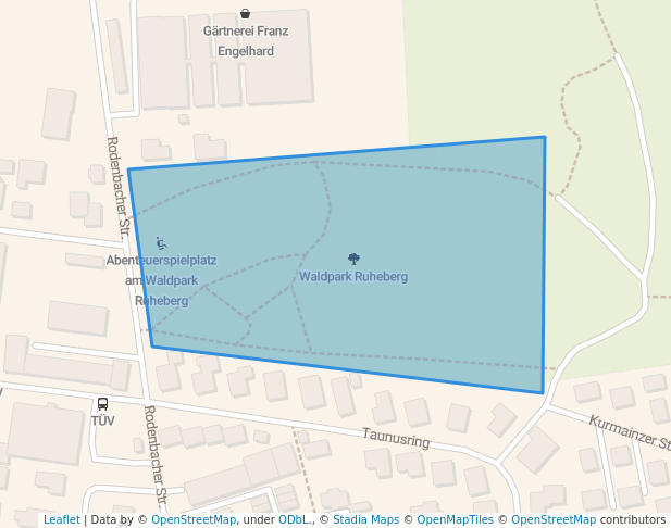 Waldpark Ruheberg in Alzenau | Map and Routes