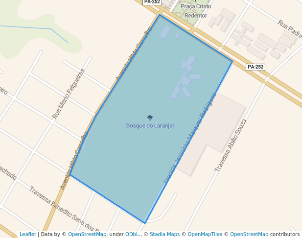 Bosque do Laranjal in Abaetetuba | Map and Routes