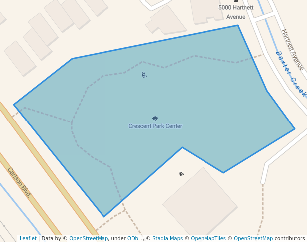 Crescent Park Center in Richmond | Map and Routes