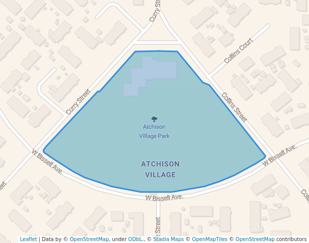 Atchison Village Park in Richmond | Map and Routes