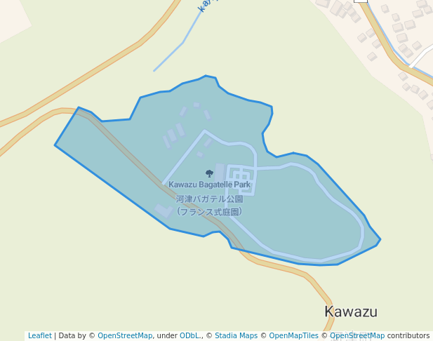 Kawazu Bagatelle Park in Kawazu | Map and Routes