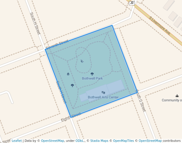 Bothwell Park in Livermore | Map and Routes