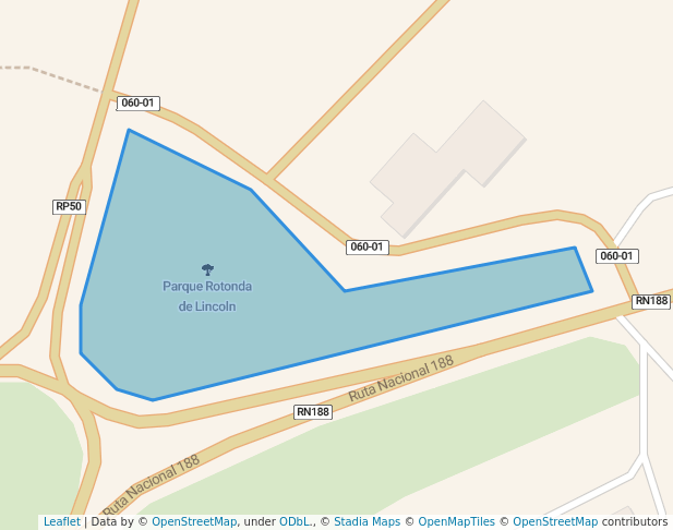 Parque Rotonda de Lincoln in Lincoln | Map and Routes