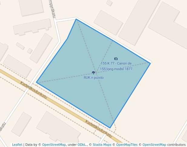 RUK:n puisto in Hamina | Map and Routes