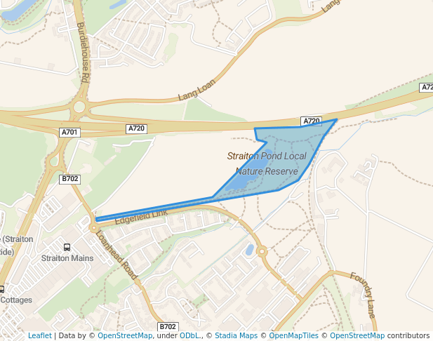 Straiton Pond Local Nature Reserve in undefined | Map and Routes