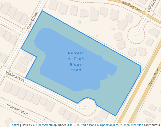 Retreat at Tech Ridge Park in Austin | Map and Routes