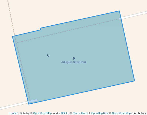 Arlington Street Park in Gorokan | Map and Routes